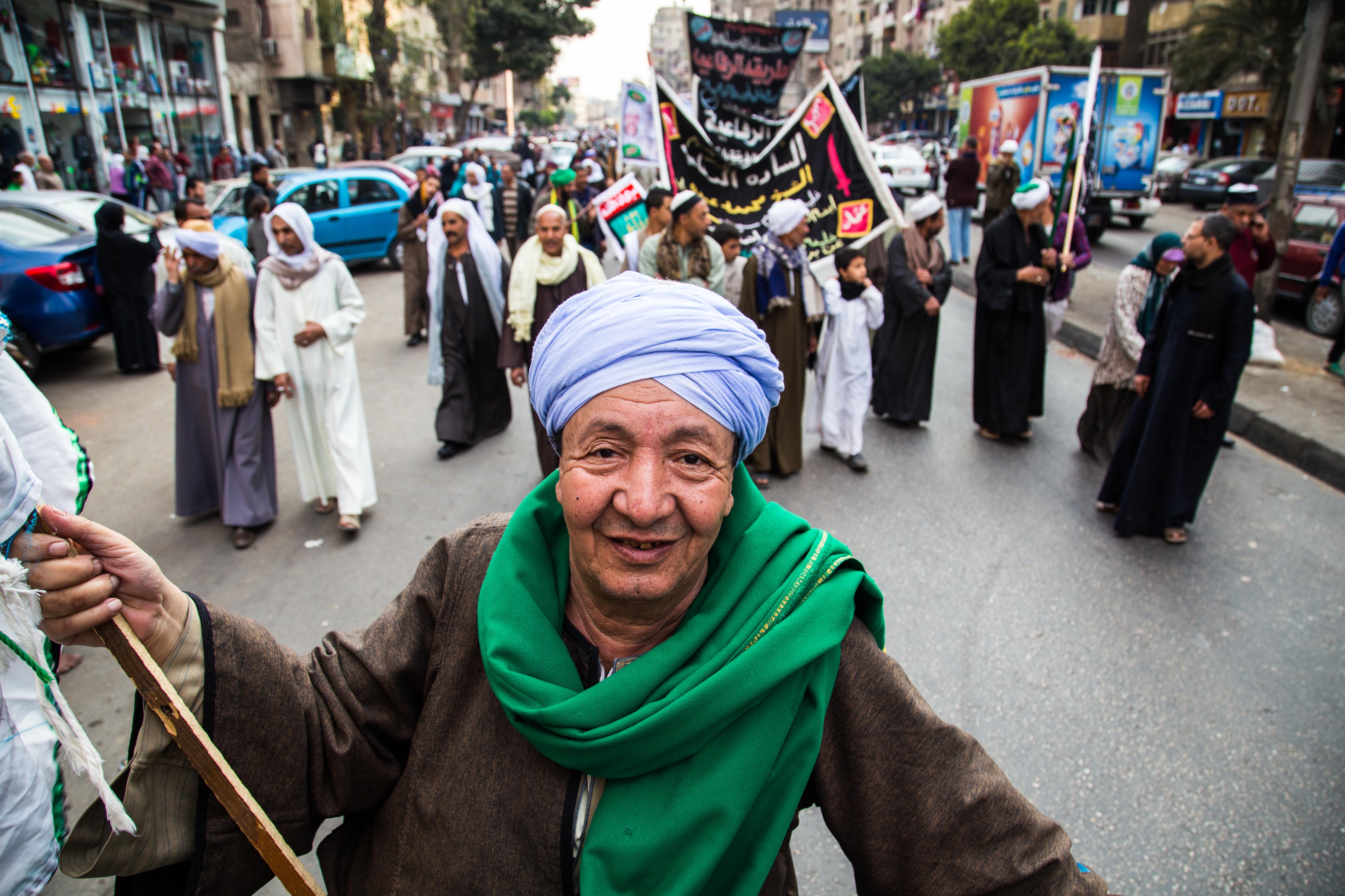 In Video: Al-Refai followers celebrate his birth in Qala - Dailynewsegypt