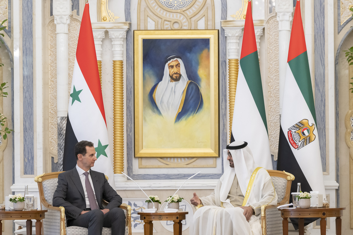 Syrian president visits UAE amid Syria-Arab detente - Dailynewsegypt