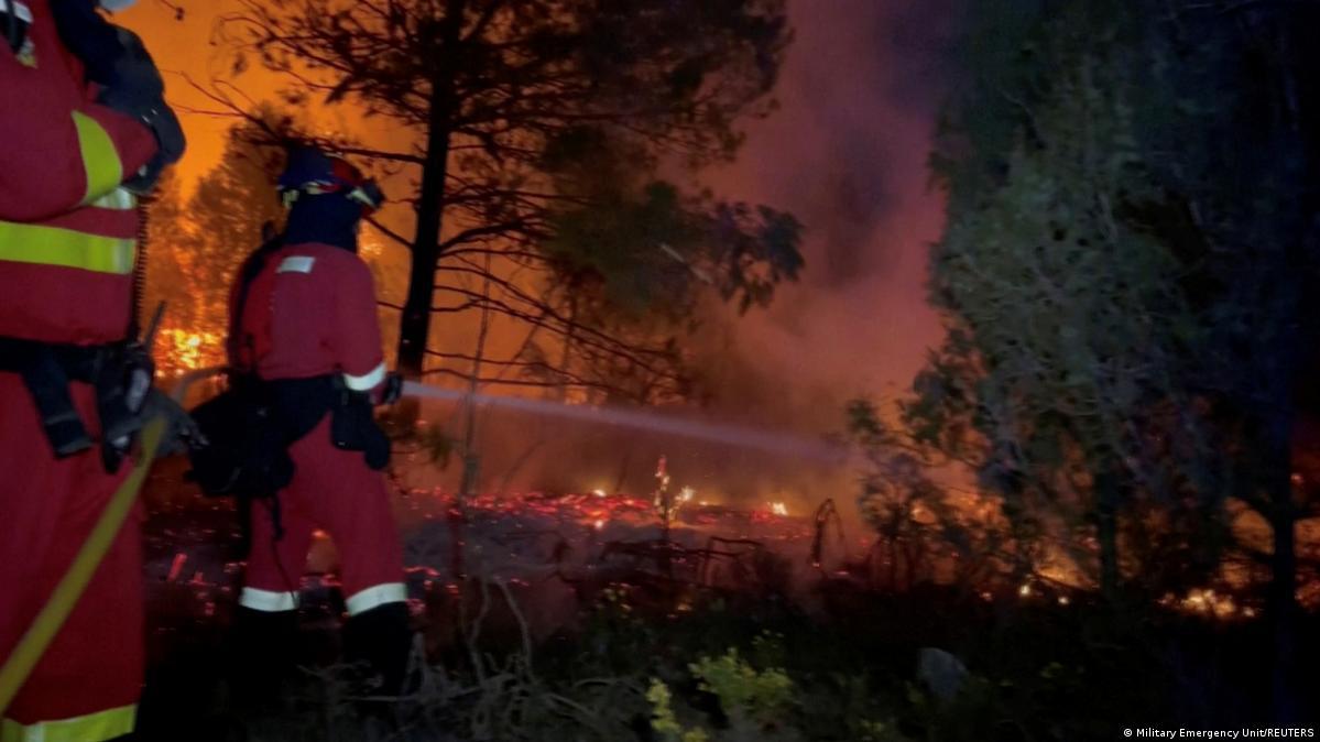 Spanish wildfire burns 4,000 hectares, forces evacuation of 1,500 ...