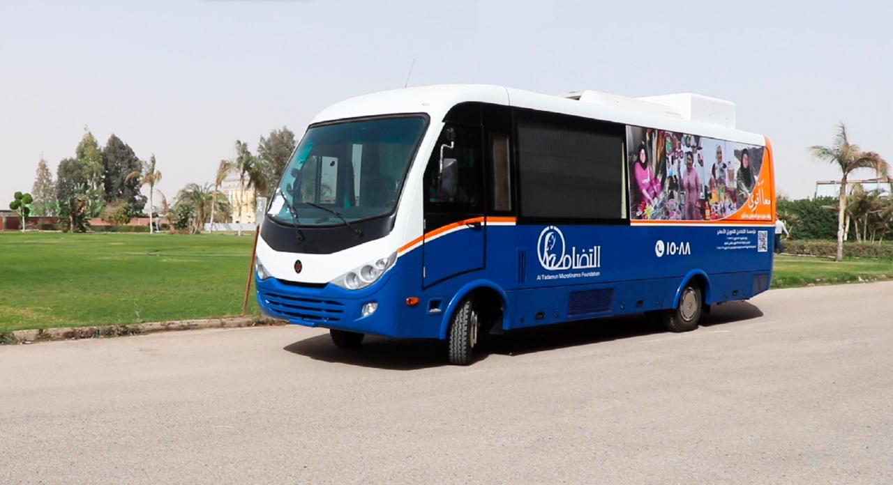 Al Tadamun Microfinance Foundation launches its first mobile branch in ...