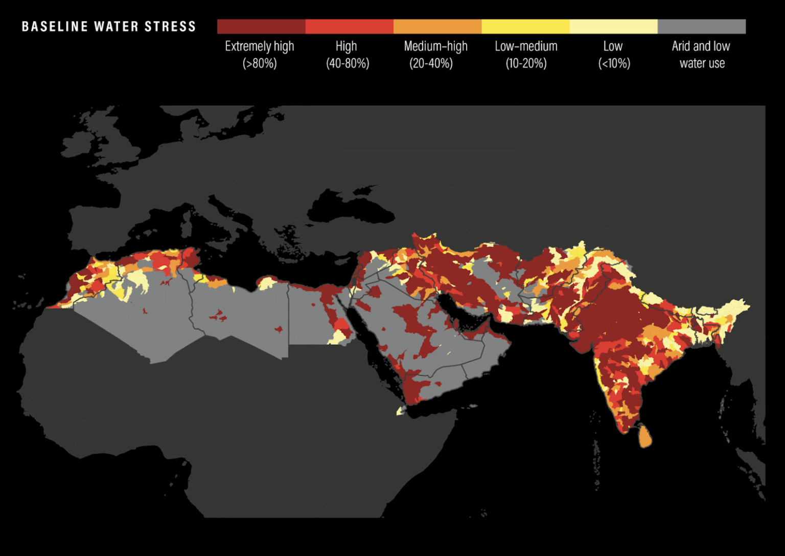 Climate change aggravates water stress in MENA region - Dailynewsegypt