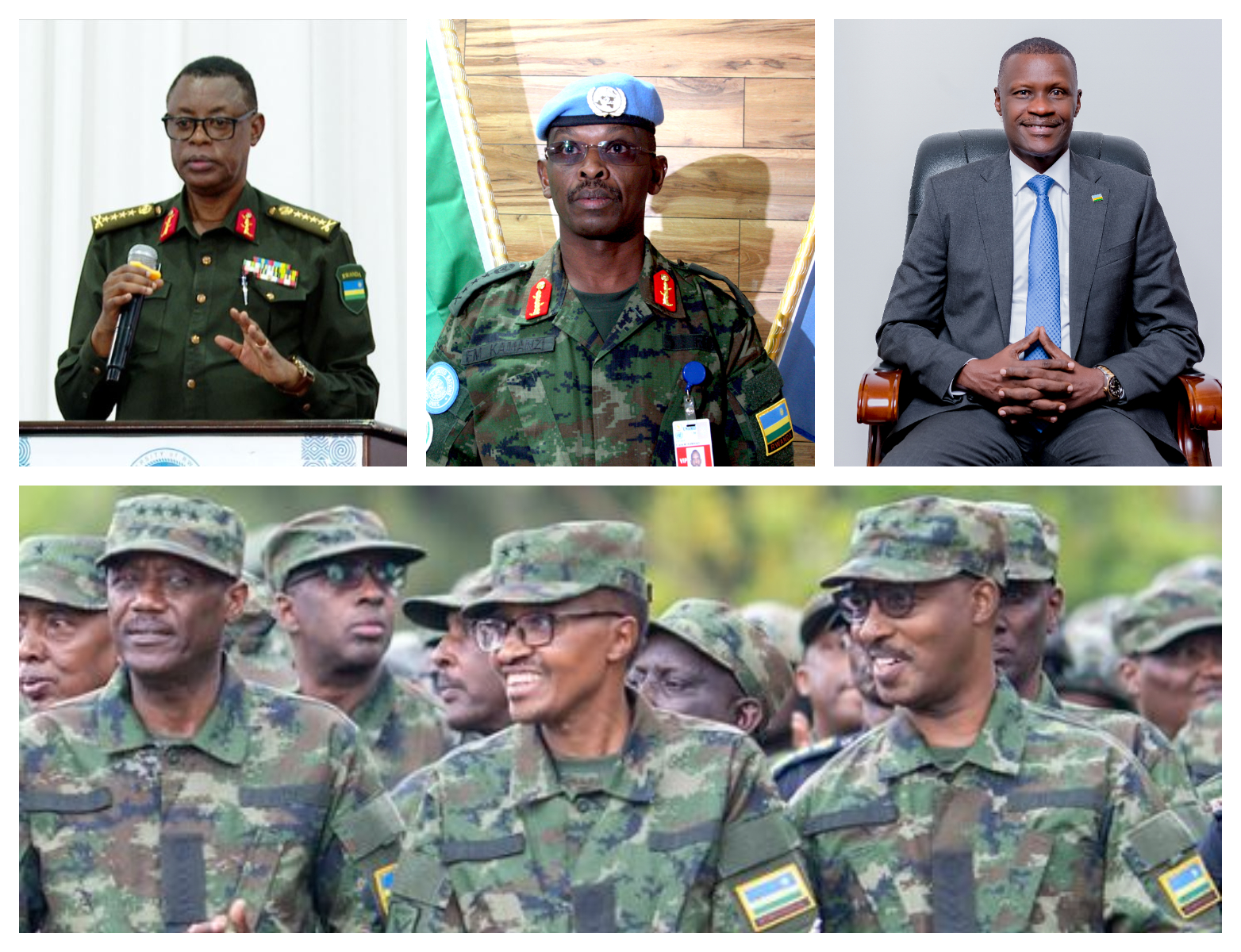 Rwanda president retires 12 generals, 80 senior officers from army ...