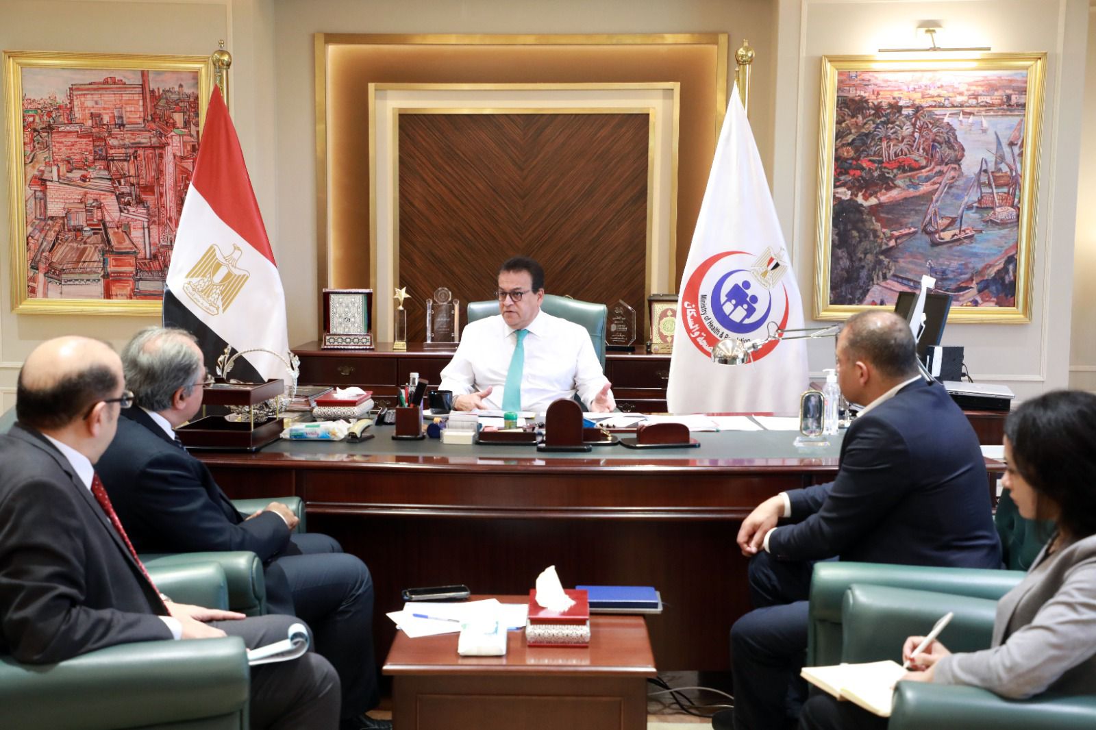 Egypt’s Health Minister discusses cooperation with Australian Medical firm Medicast - Dailynewsegypt