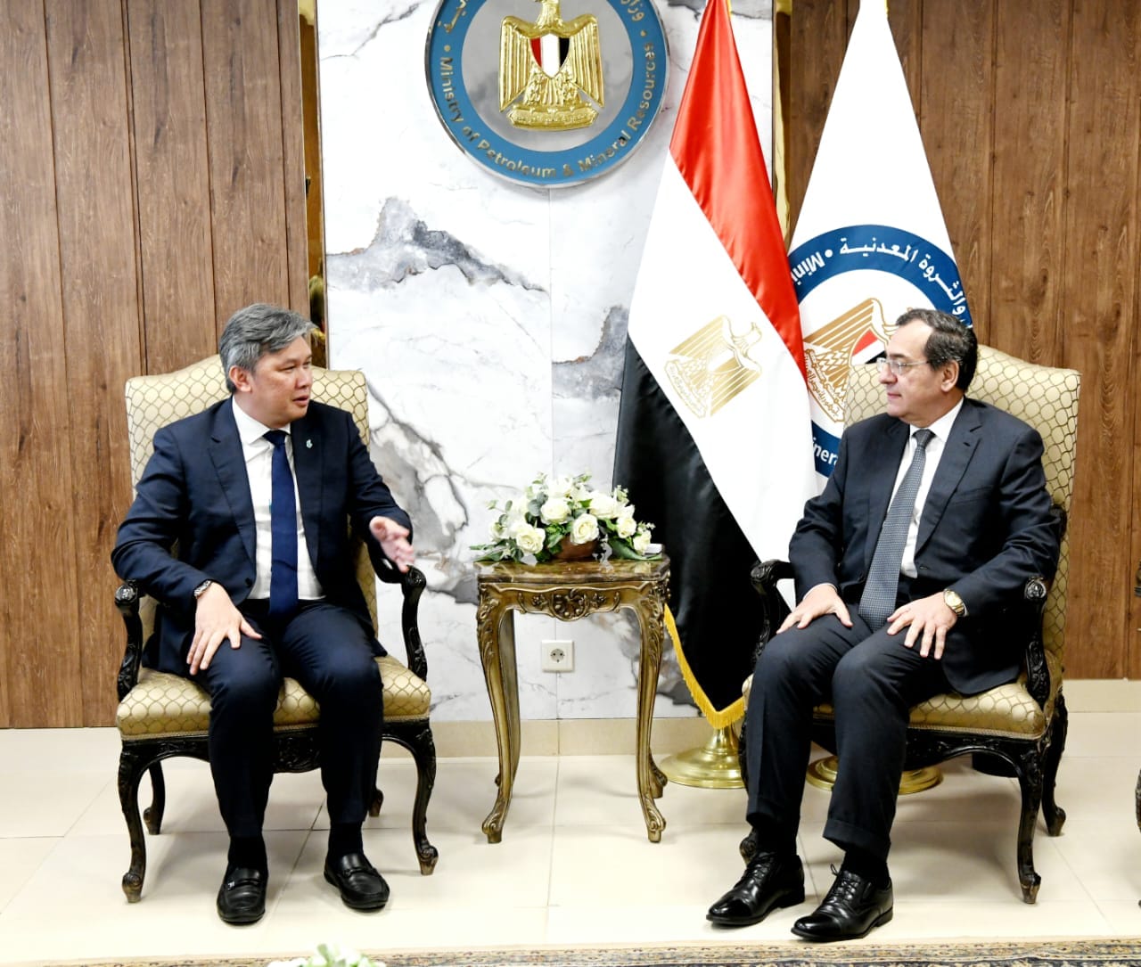 Egypt’s Petroleum Minister discusses investment opportunities with Dana ...
