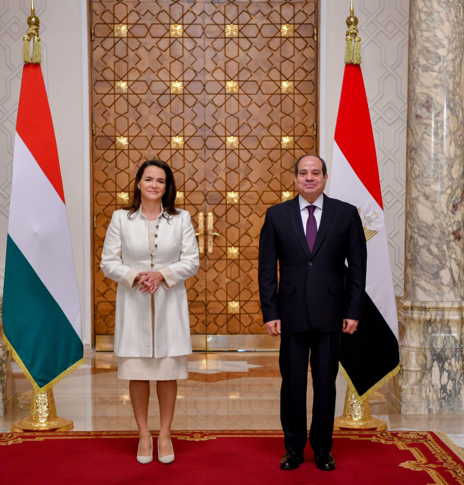 Egyptian, Hungarian leaders condemn attacks on civilians, forced ...