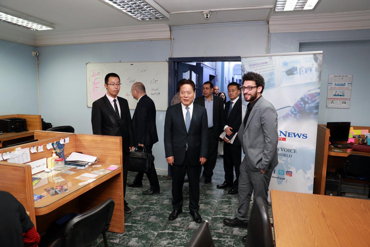 Xinhua delegation visits Daily News Egypt, discusses media landscape ...