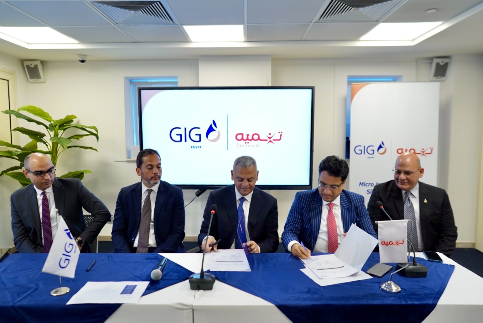 Tanmeyah, GIG Egypt launch new micro-insurance products for financial inclusion - Dailynewsegypt