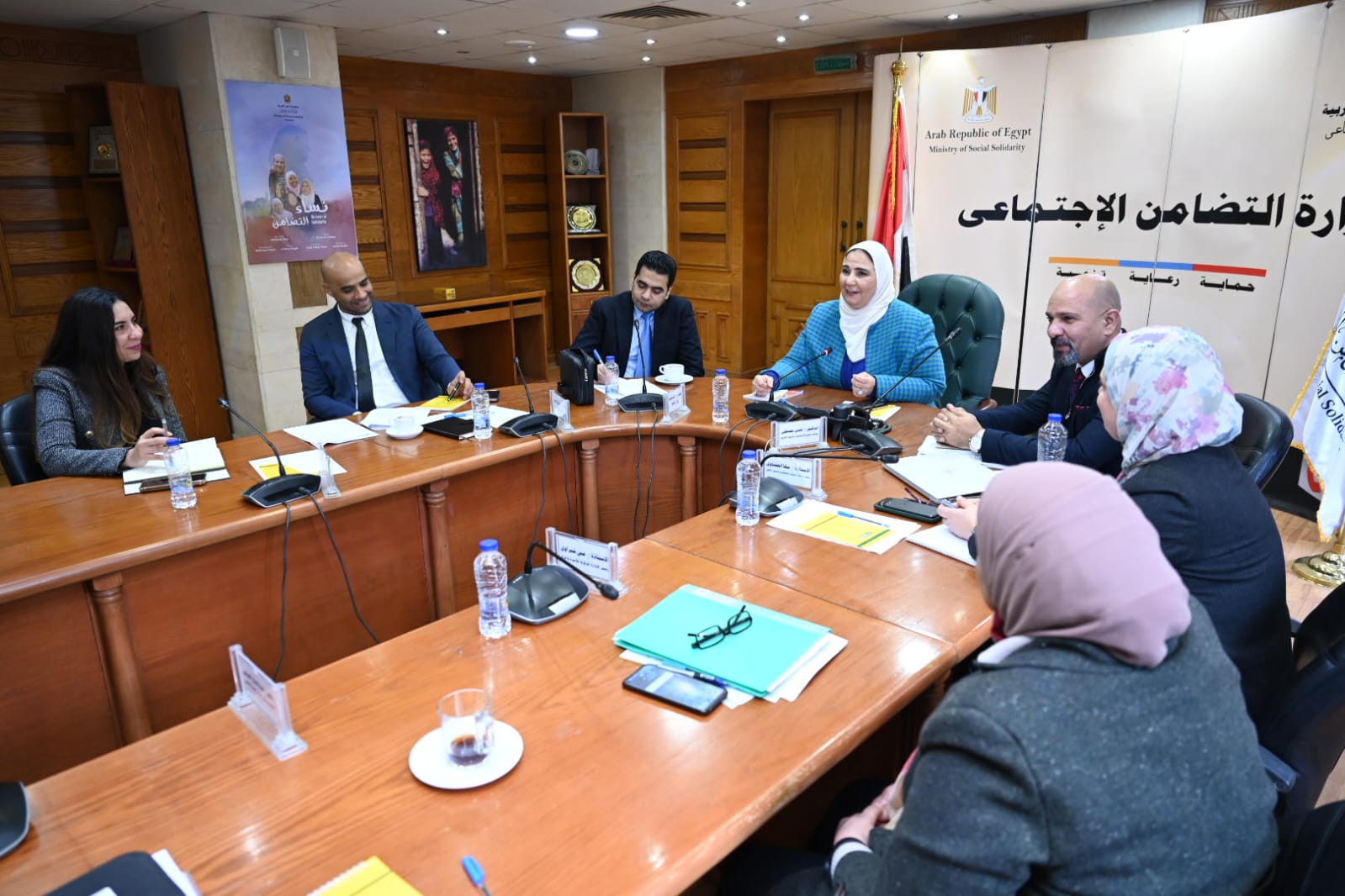 Social Solidarity Ministry holds first meeting of committee to support ...