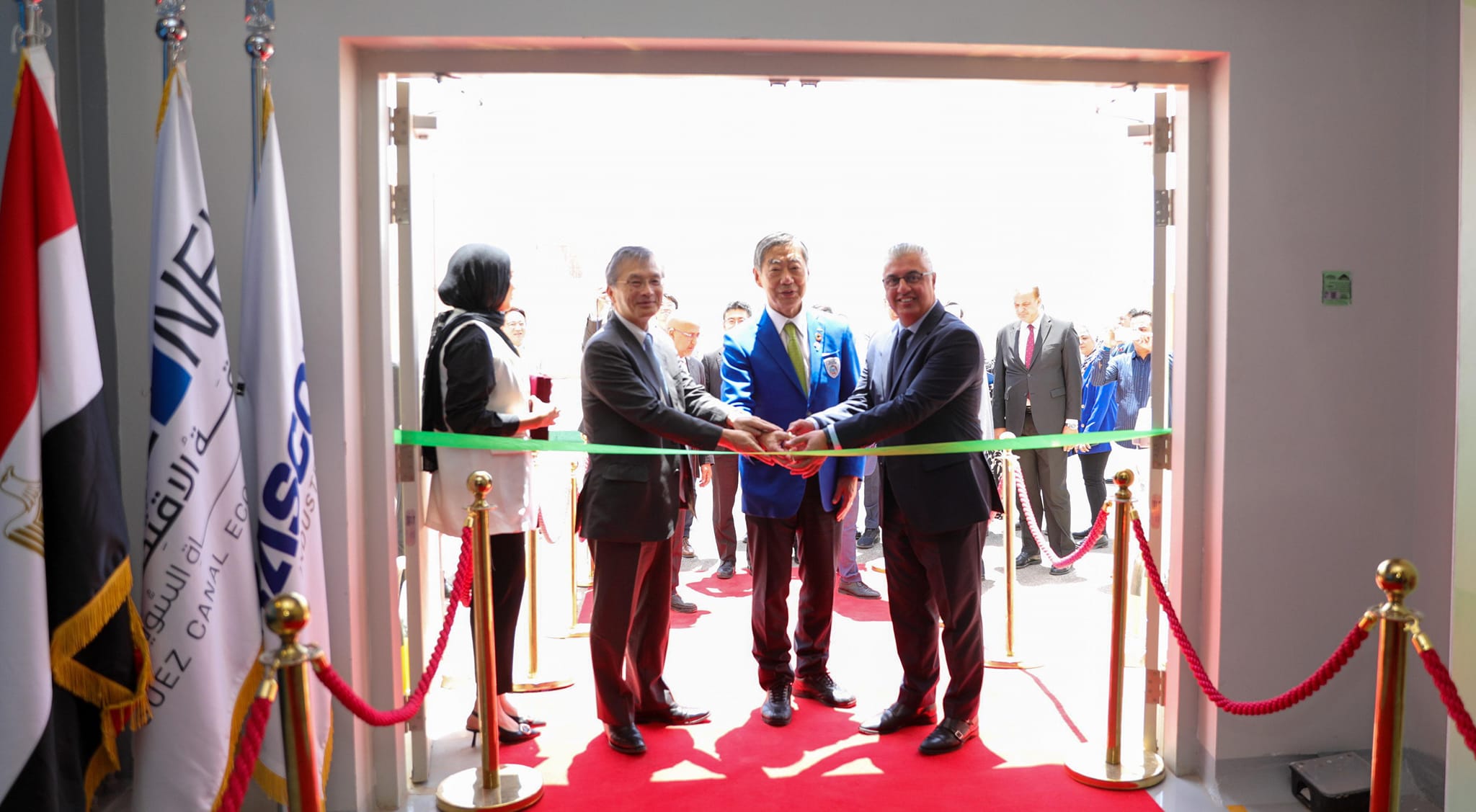 Saraya Japan opens $12m factory in Suez Canal Economic Zone ...
