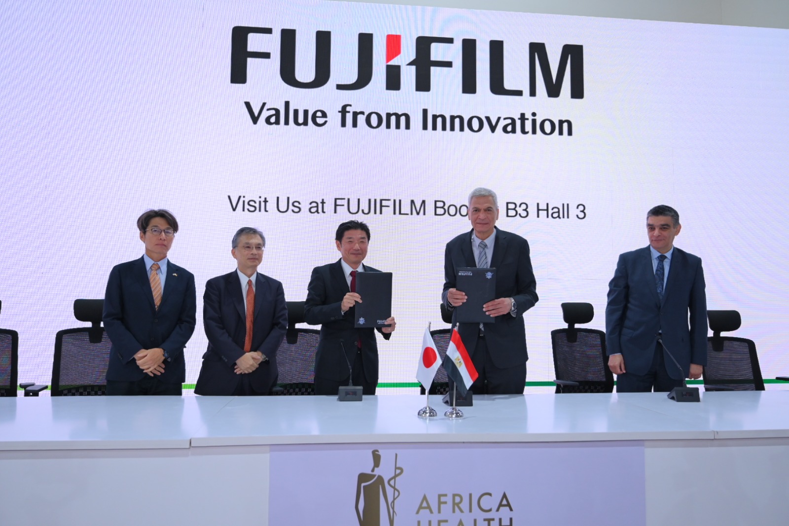 Fujifilm, Egypt’s UPA Sign MoU to Advance Healthcare Training and ...