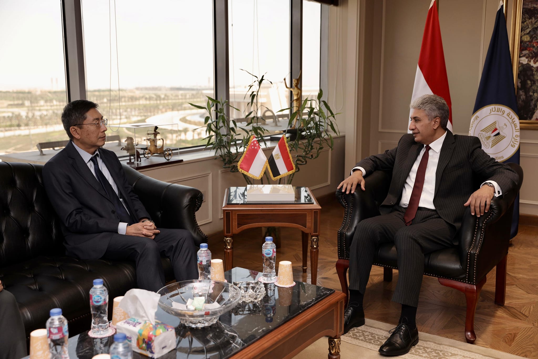 Egypt, Singapore discuss tourism, archaeological cooperation ...