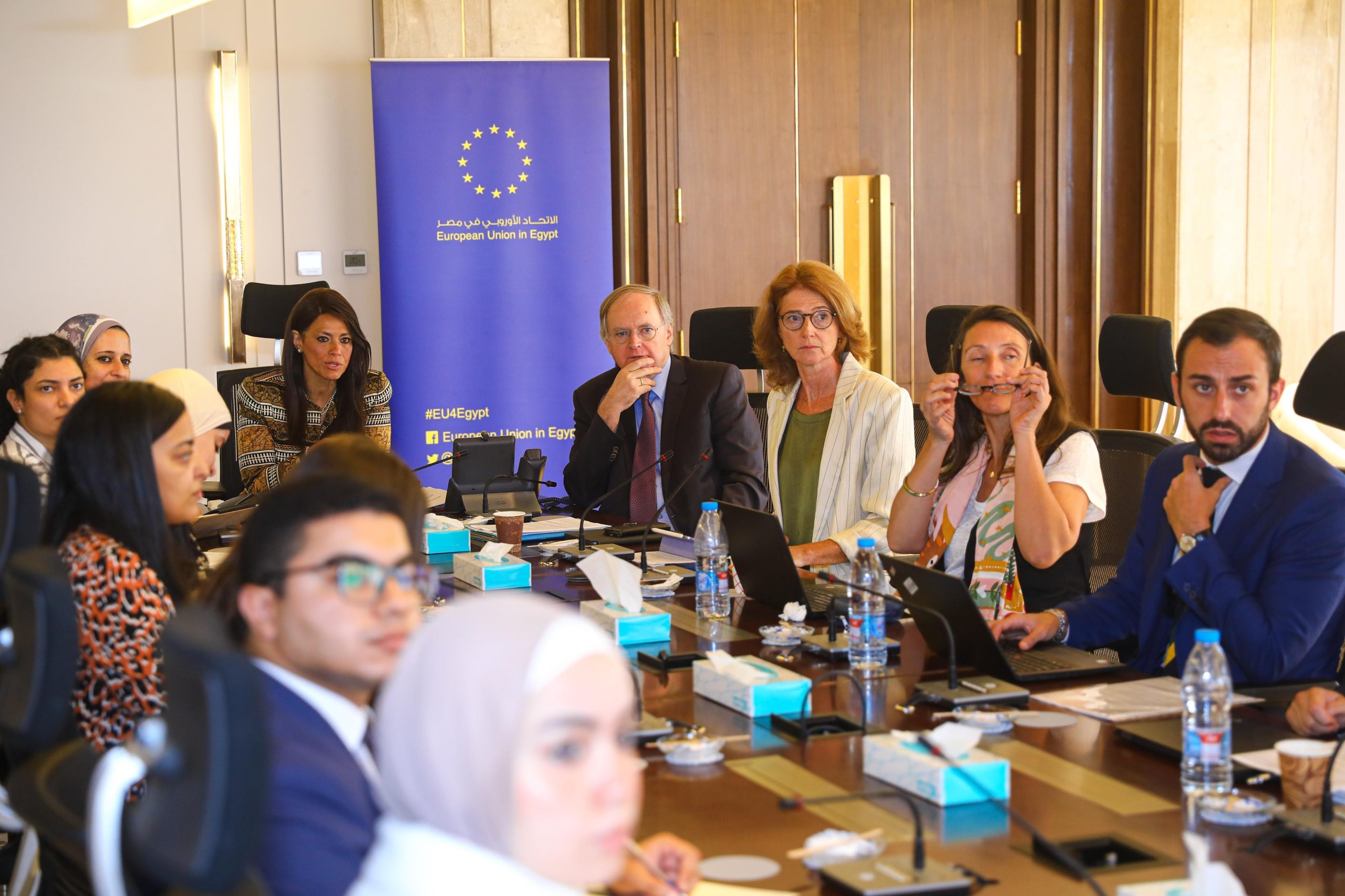 Egypt’s Al-Mashat discusses climate finance strategies, COP29 preparations with EU delegation ...