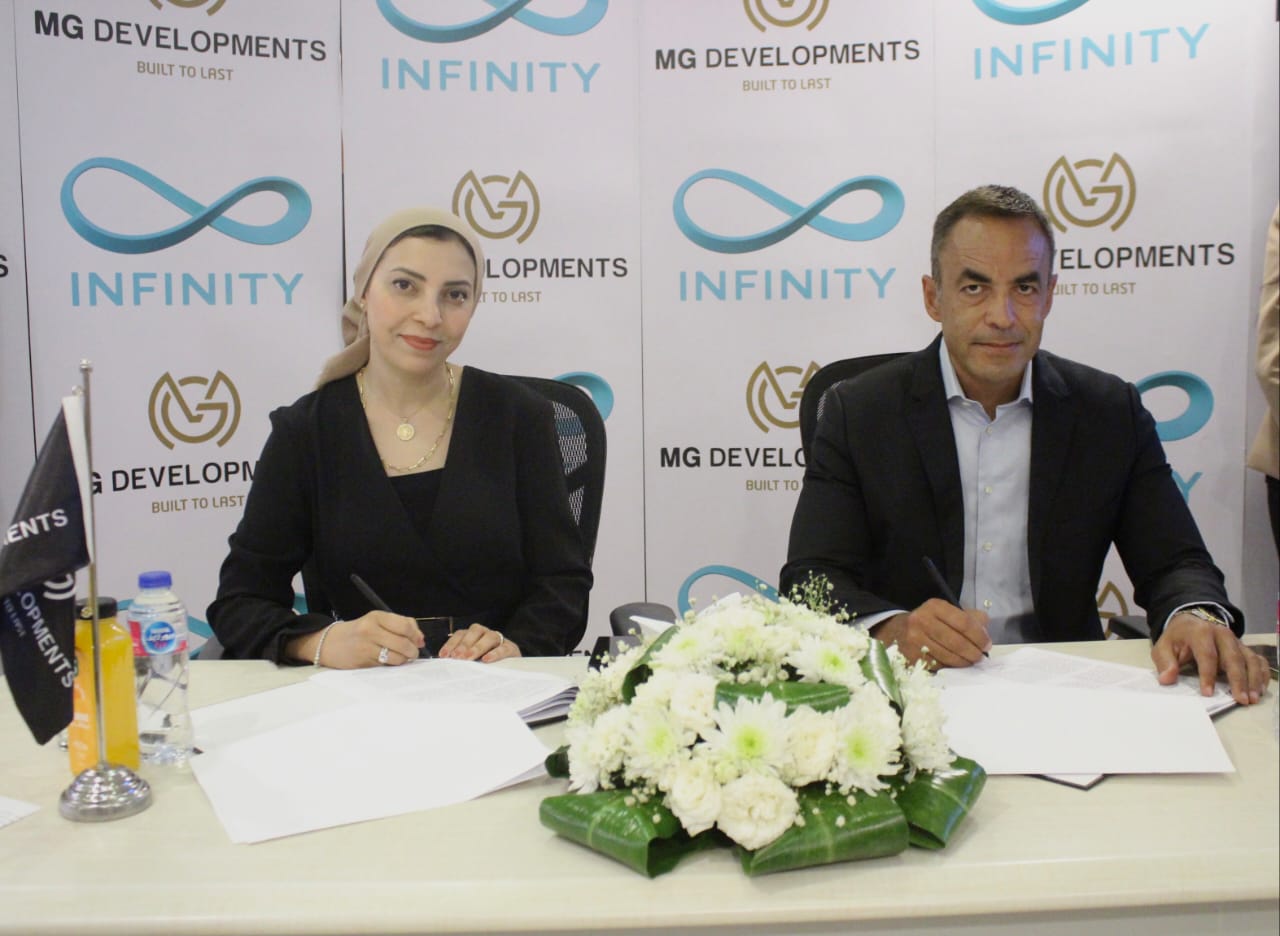 MG Developments contracts with Infinity to establish EV charging stations - Dailynewsegypt