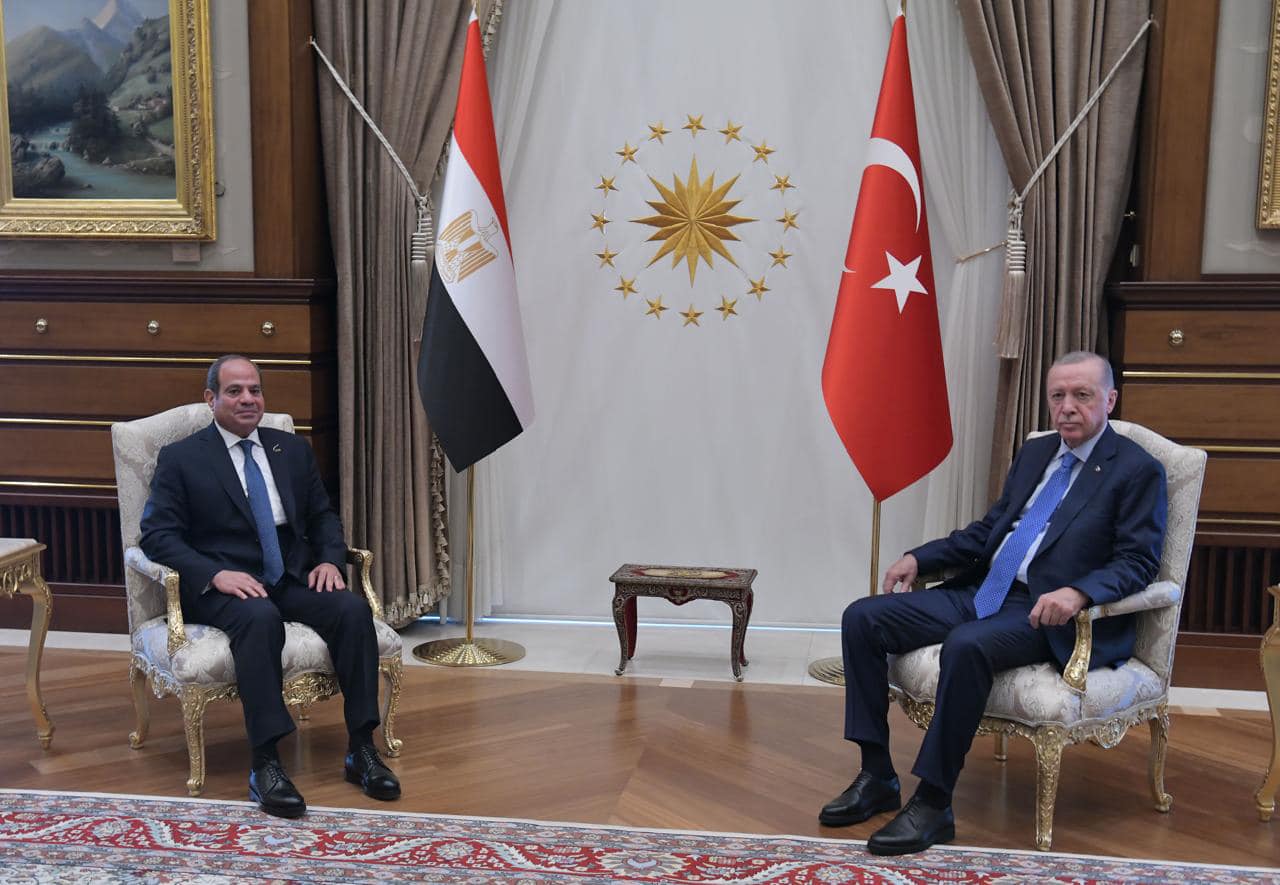 Al-Sisi, Erdogan discuss bilateral relations, regional issues during ...