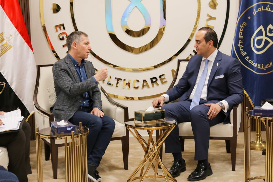 El-Sobky and CEO of the International Hospital Federation discuss joint ...