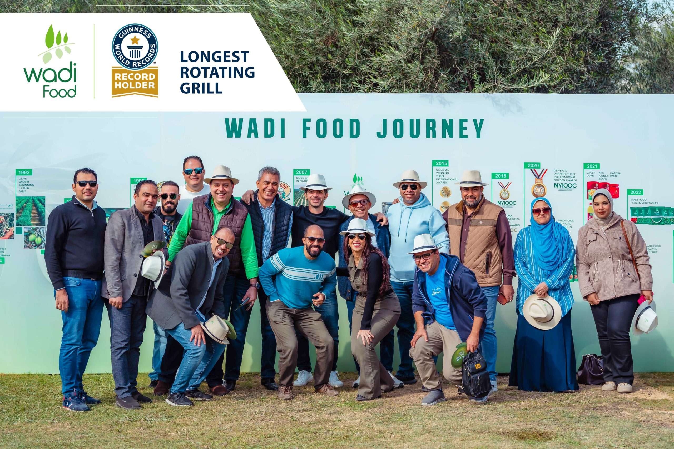Egyptian Company, Wadi Food, Achieves World Record for Longest Rotating ...