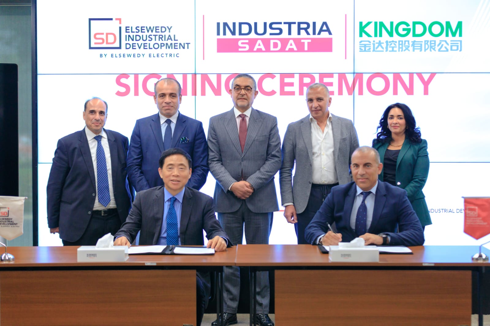 Elsewedy, China’s Kingdom Holdings sign $60m deal to boost Egypt’s ...