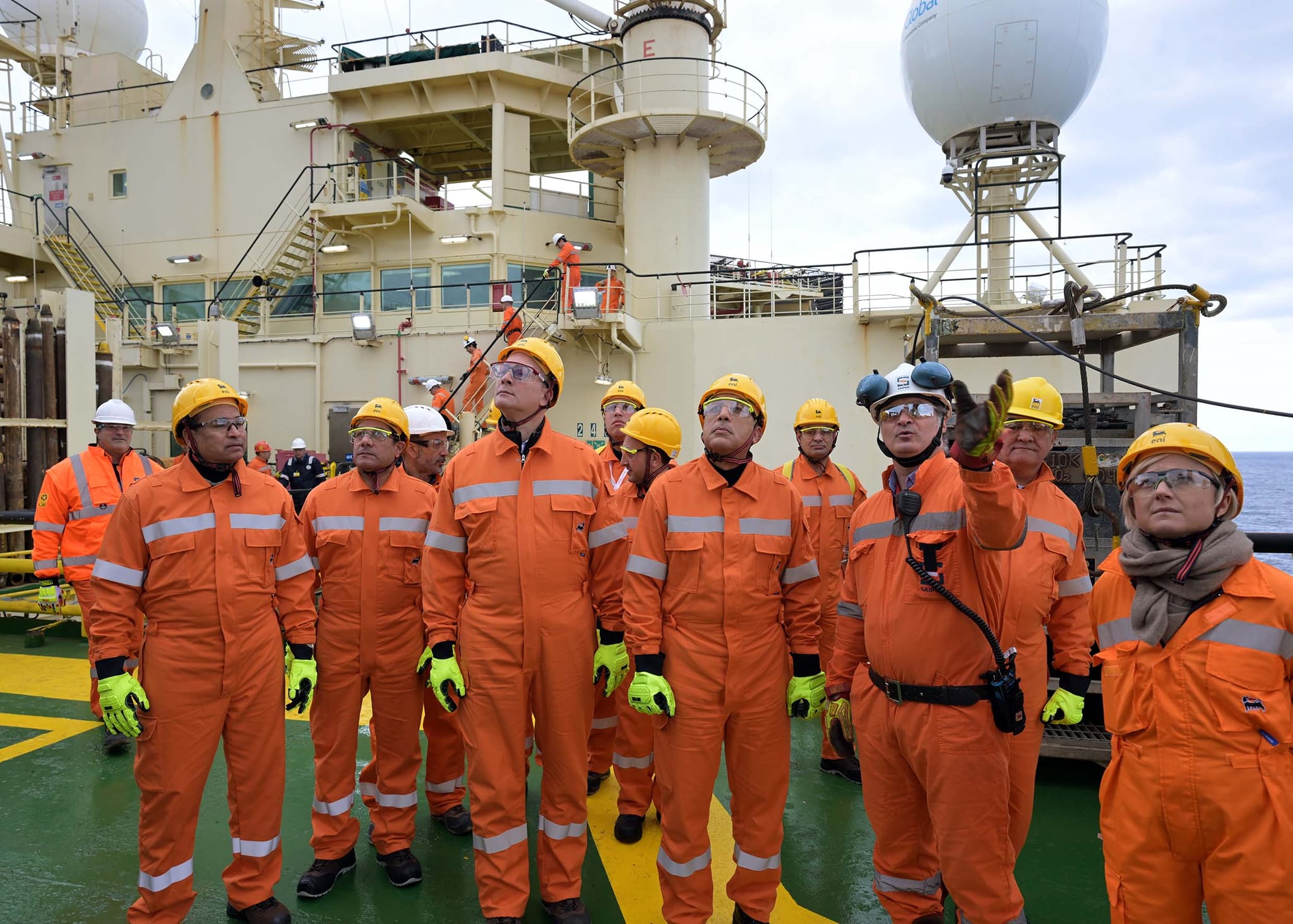 Madbouly visits Zohr field to inspect drilling commencement on Saipem ...