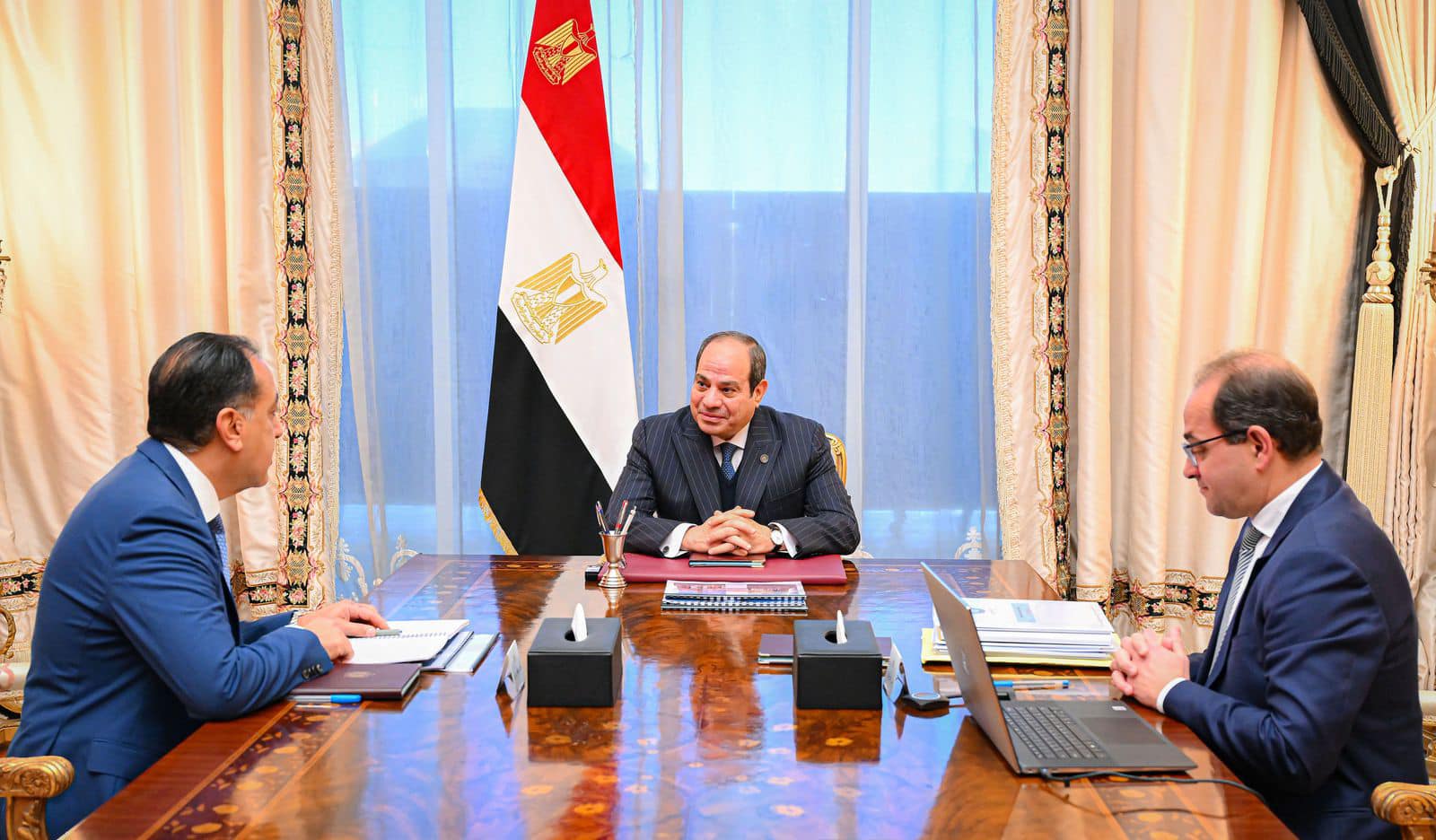 Al-Sisi reviews Egypt’s financial performance, FY 2025/26 budget goals ...