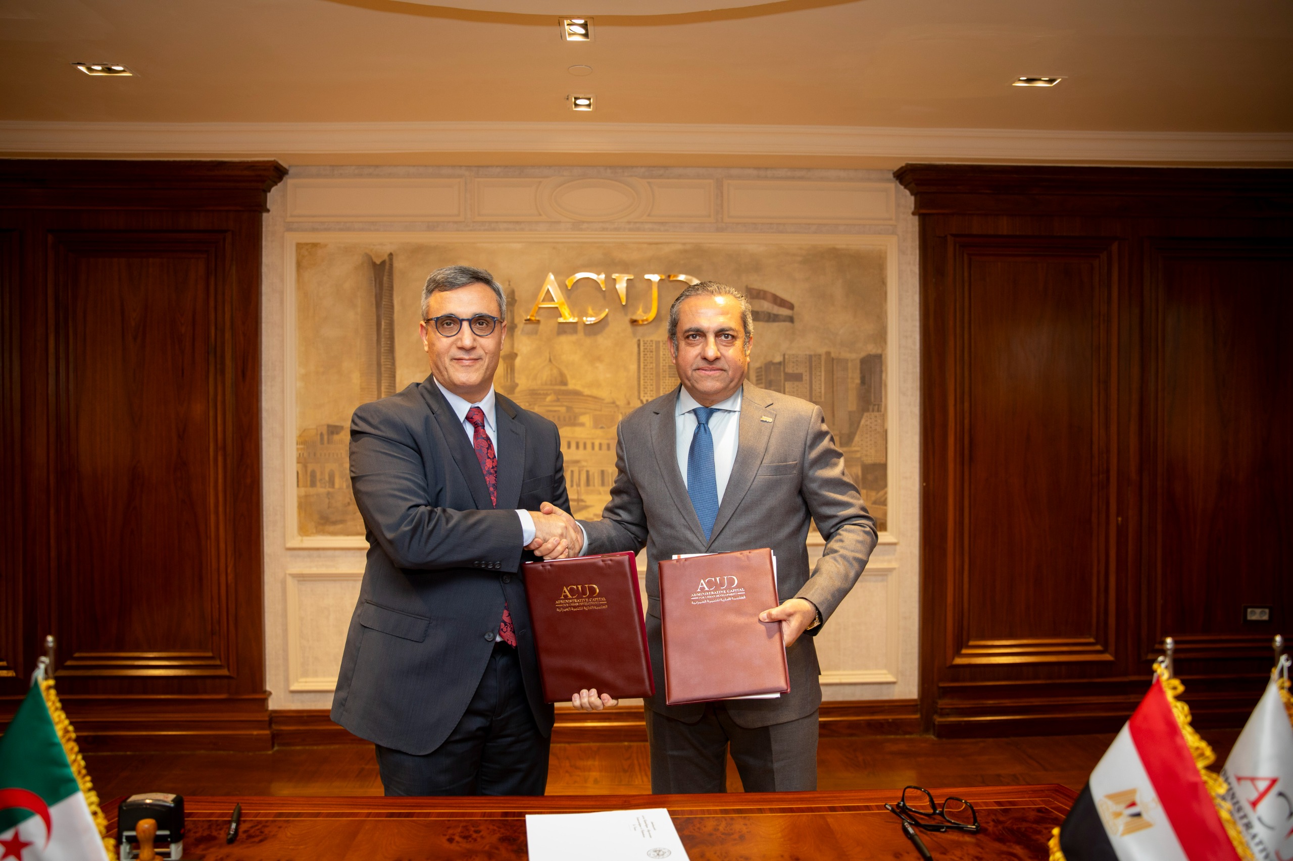 ACUD, Algerian Embassy sign deal for new diplomatic headquarters in Egypt’s New Capital ...