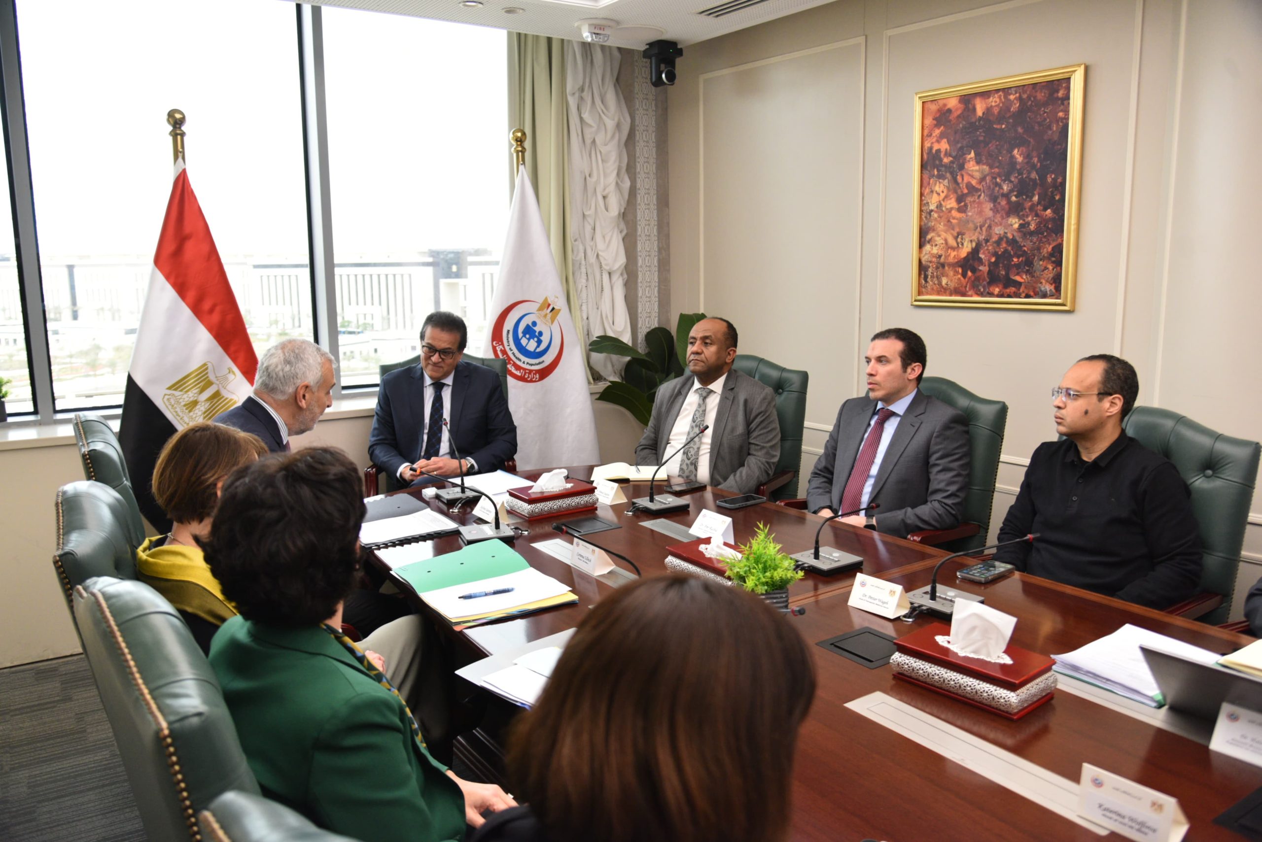 Egypt’s Health Minister meets EU delegation to discuss Gaza relief efforts - Dailynewsegypt