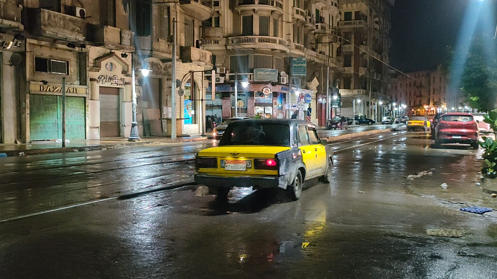 Severe storms paralyze Alexandria with hail, flash floods, and power ...