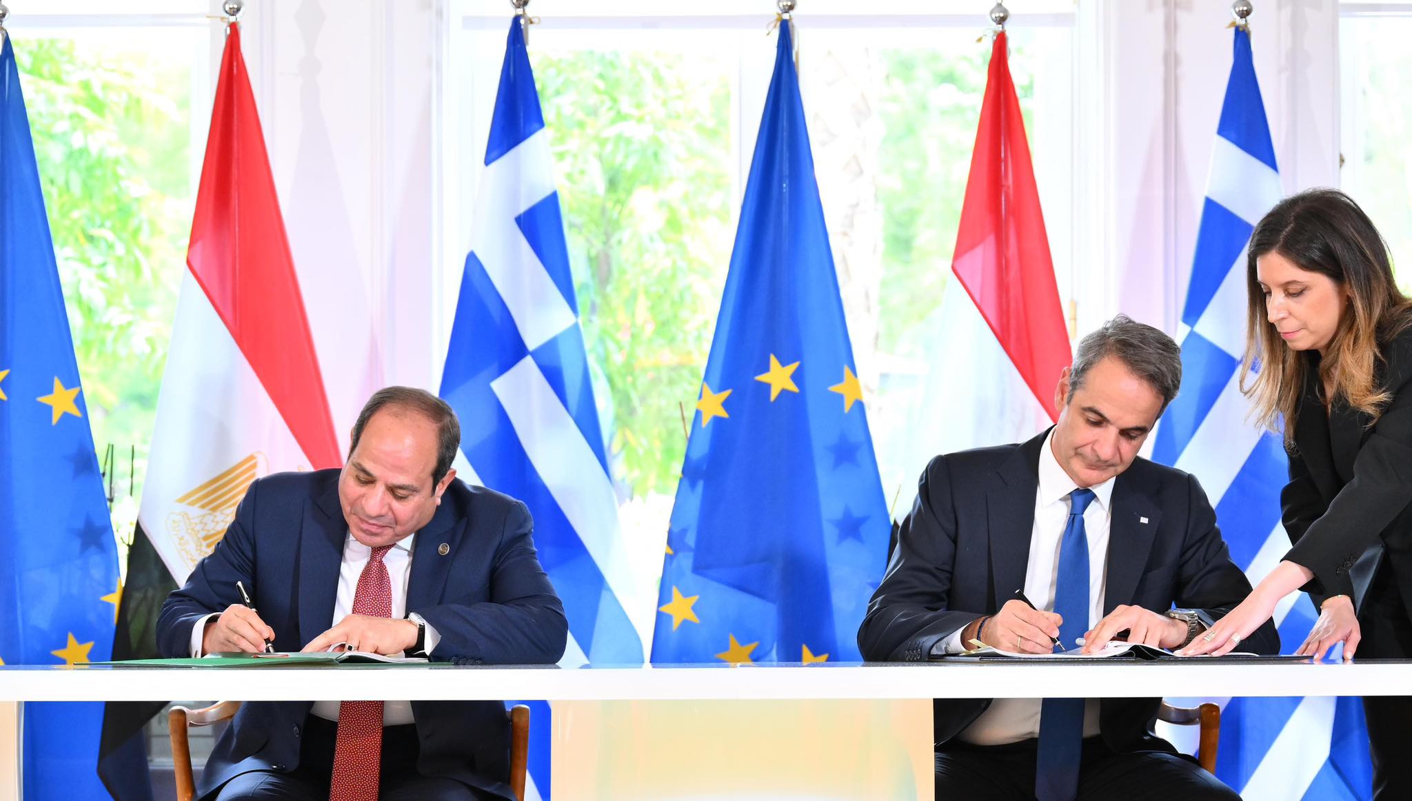Egypt, Greece sign strategic partnership in Athens, hold 1st ...