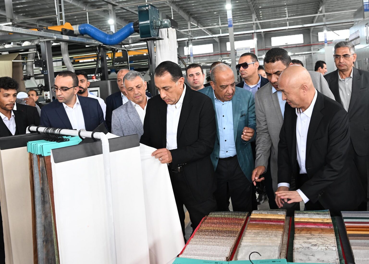 Madbouly inaugurates new industrial projects in Qantara West Industrial ...