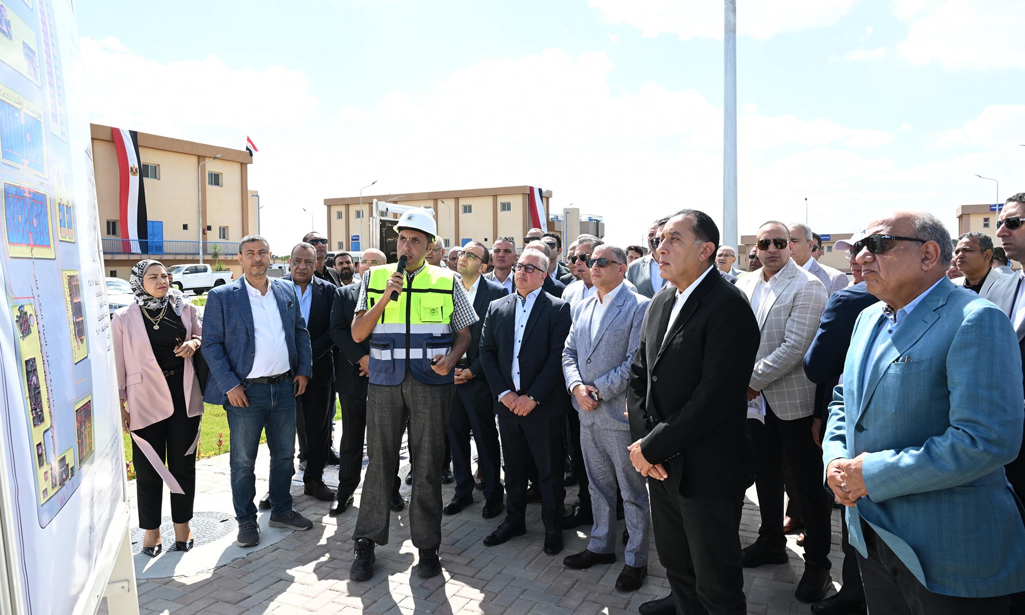 Madbouly inaugurates new industrial projects in Qantara West Industrial ...